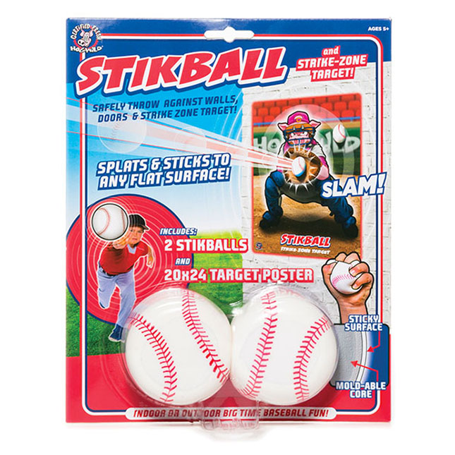 Stikball with Strike Zone Target - - Fat Brain Toys