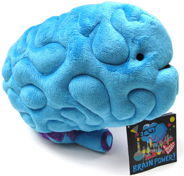 Giant Plush Brain - - Fat Brain Toys