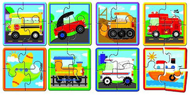 Soft Shapes My First Puzzle - - Fat Brain Toys