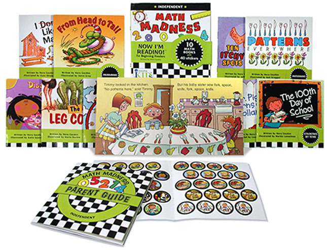 Now I'm Reading! Books - Math Madness - - Fat Brain Toys