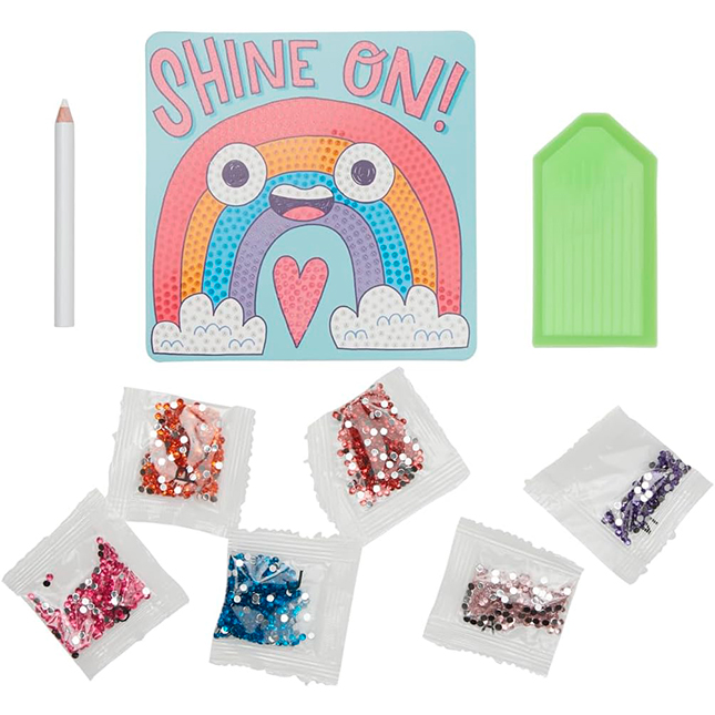 Razzle Dazzle DIY Mini Gem Art Kit - Rad Rainbow
