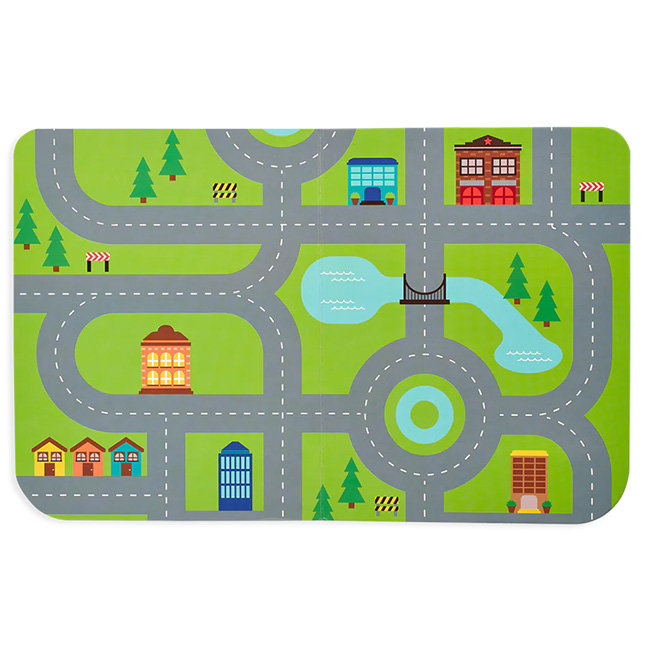 On-The-Go Play Again! Reusable Sticker Fun - Workin' Wheels