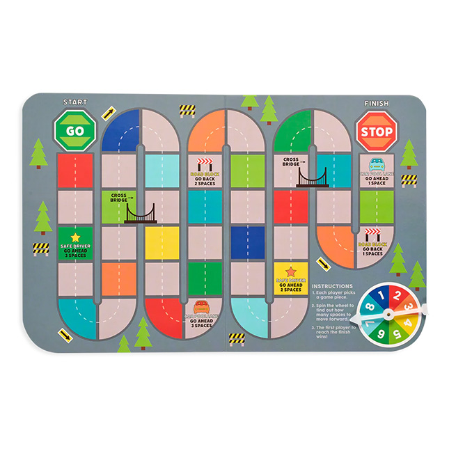 On-The-Go Play Again! Reusable Sticker Fun - Workin' Wheels