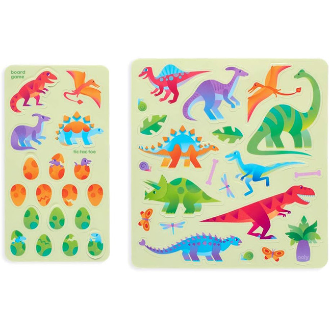 On-The-Go Play Again! Reusable Sticker Fun - Daring Dinos