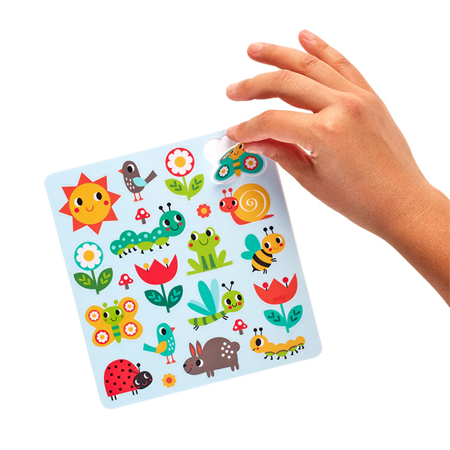 On-The-Go Play Again! Reusable Sticker Fun - Sunshine Garden