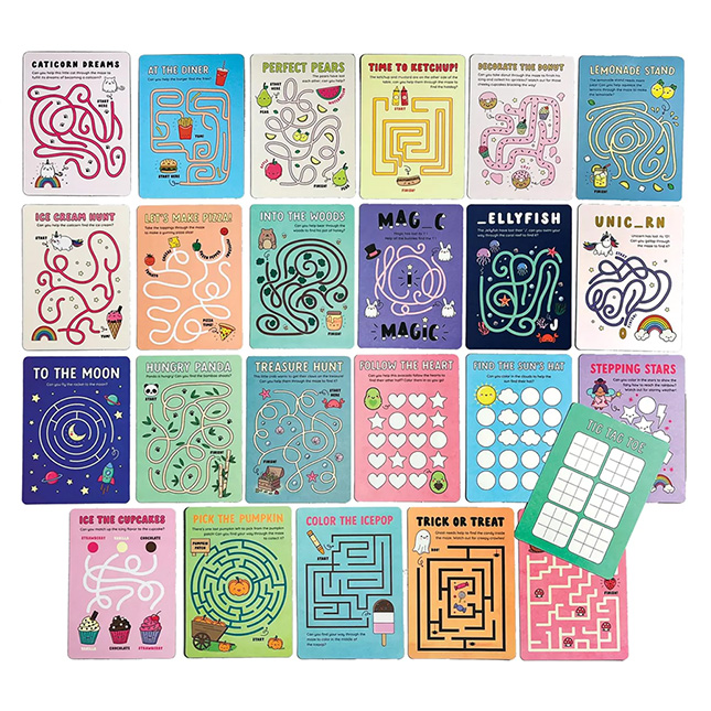 Mini Mazes Activity Cards - Best Brainteasers for Ages 4 to 8