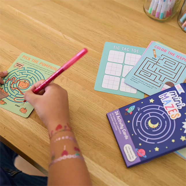 Mini Mazes Activity Cards - Best Brainteasers for Ages 4 to 8