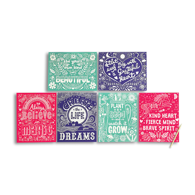 Scratch & Shine Scratch Cards - Amazing Affirmations