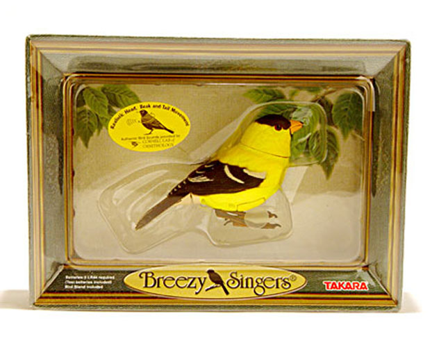 Breezy Singer Goldfinch - - Fat Brain Toys