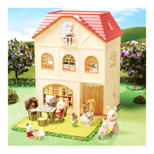 Calico Critters - Oakwood Home - - Fat Brain Toys