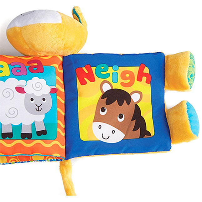 Kidoozie Farm Friends Crinkle Book - - Farm Toys