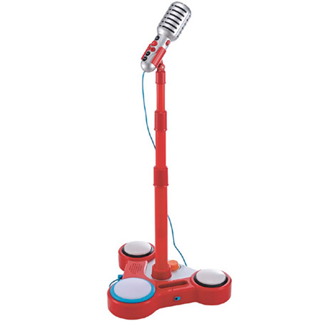 Sing Star Microphone - Red - - Fat Brain Toys