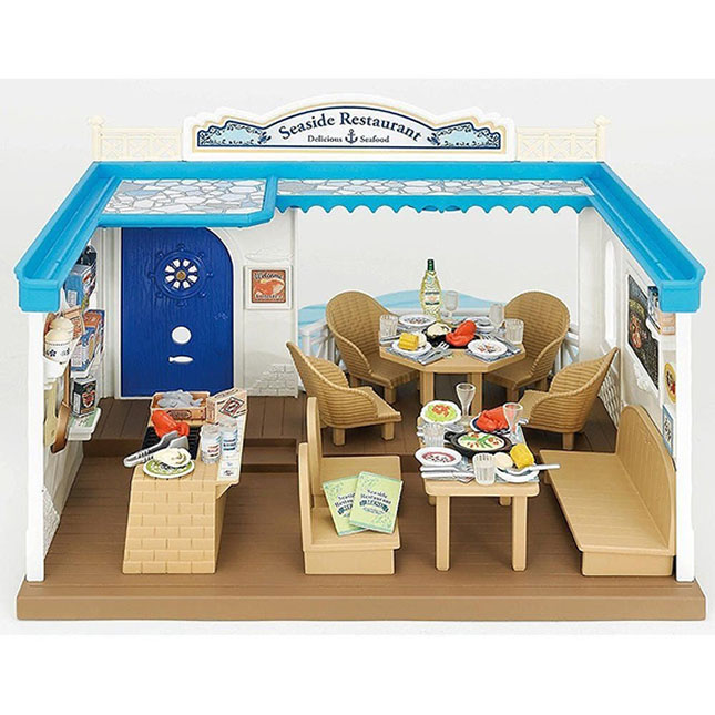 Calico Critters - Seaside Restaurant - - Fat Brain Toys