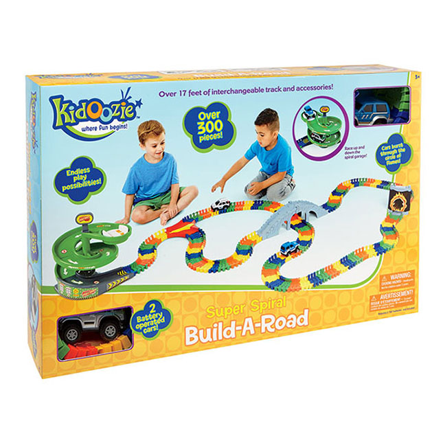 Super Spiral Build-A-Road - - Fat Brain Toys