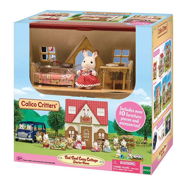 Calico Critters Red Roof Cozy Cottage - - Fat Brain Toys