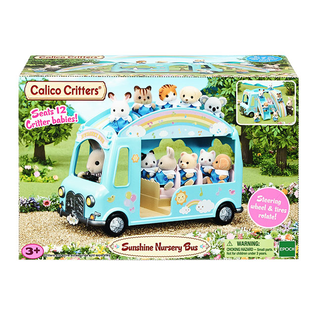 Calico Critters Sunshine Nursery Bus - - Fat Brain Toys