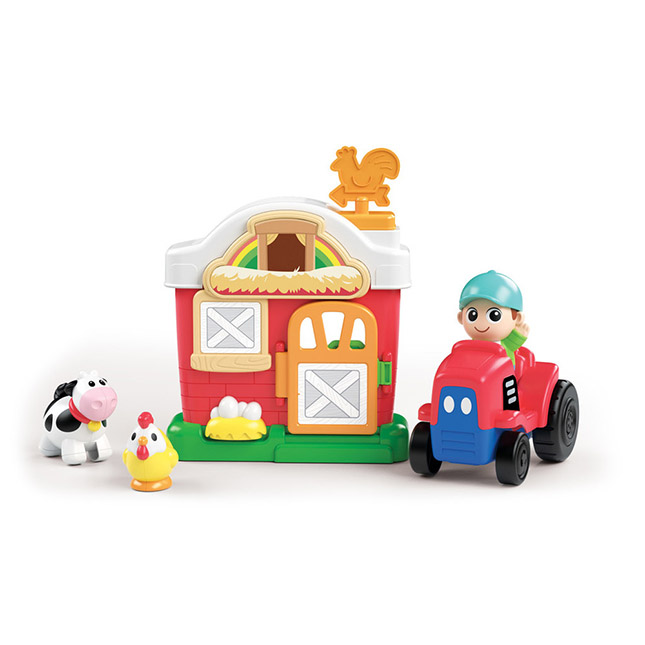 Kidoozie Lights 'n Sounds Farm Playset - Best for Ages 2 to 3