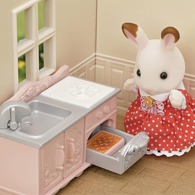 Calico Critters - Red Roof Cozy Cottage Starter Home