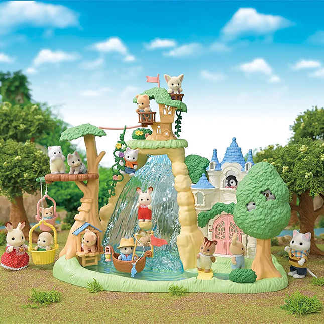 Calico Critters - Secret Forest Falls - - Fat Brain Toys