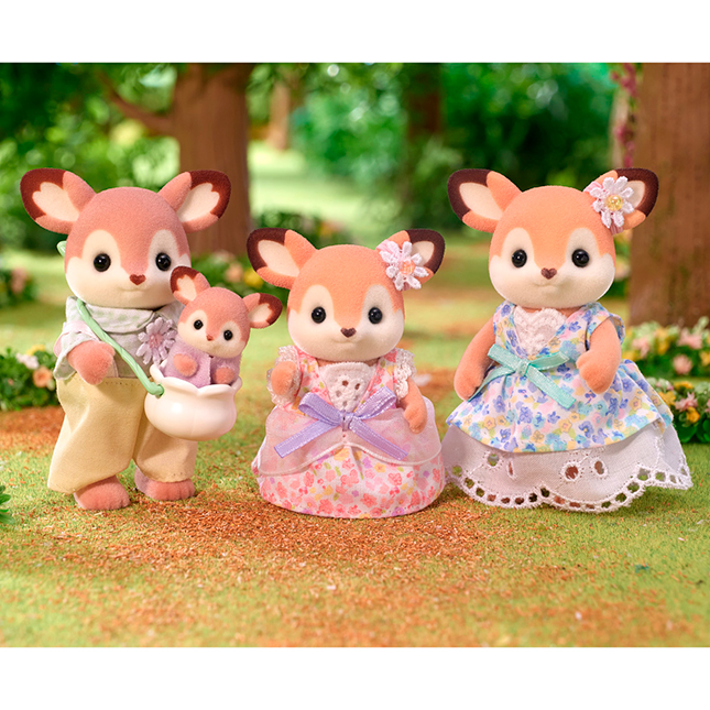 Calico Critters Deer Family - - Fat Brain Toys