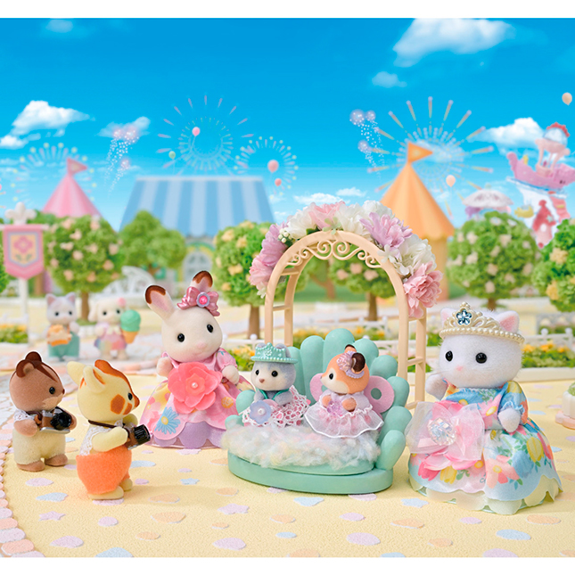 Calico Critters Flowering Princesses Set - - Fat Brain Toys