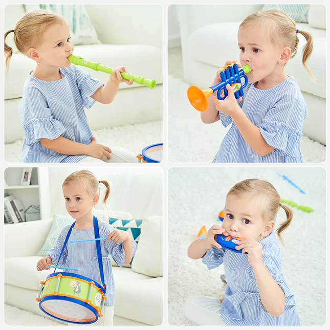 Musical Instrument Set - Best Music for Ages 2 to 5 - Fat Brain Toys