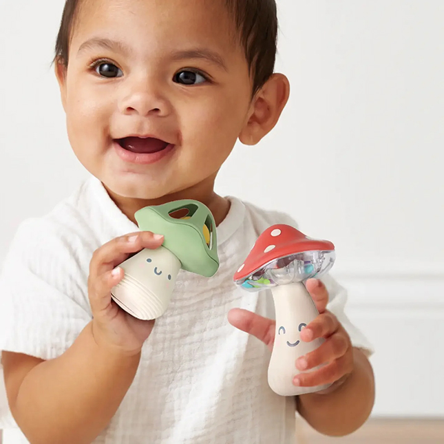 Itzy Mini Maracas - Mushroom - Best Baby Toys & Gifts for Ages 0 to 4