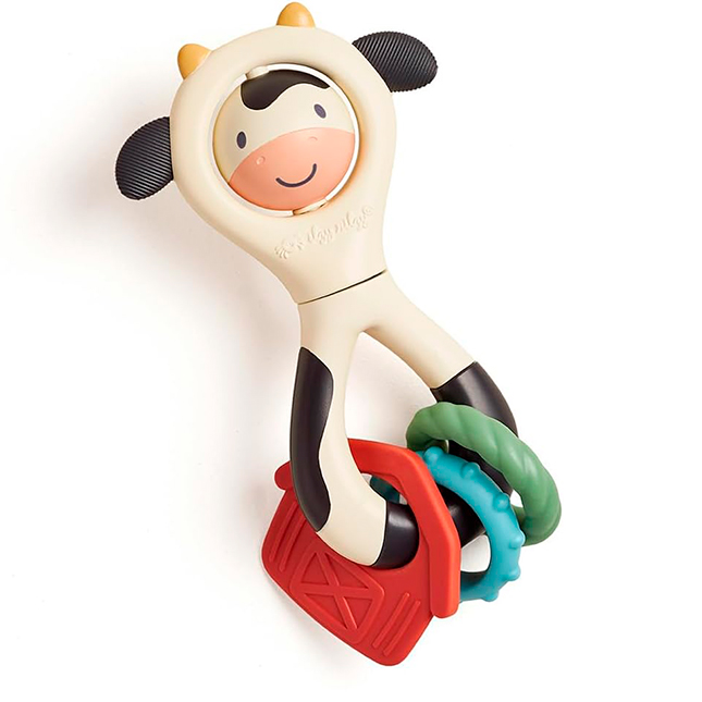 Itzy Spinner Cow - Best Baby Toys & Gifts for Babies - Fat Brain Toys