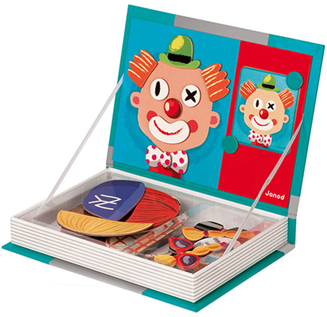 Magnetibook Crazy Face - - Fat Brain Toys