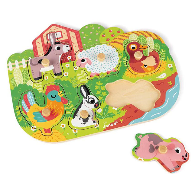 Happy Farm Puzzle - - Farm Toys
