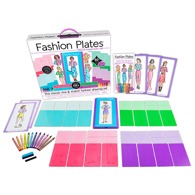 Fashion Plates Mega Kit - - Fat Brain Toys