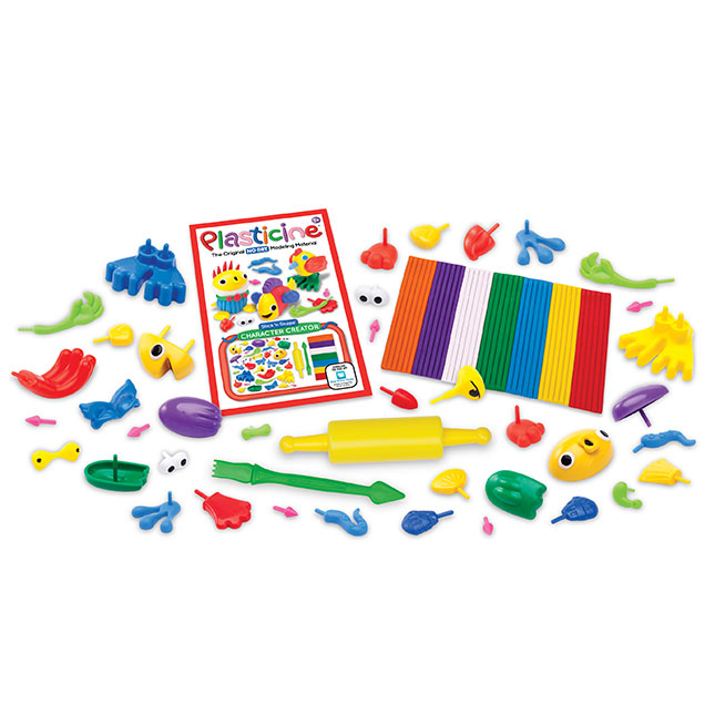 Plasticine Easy Make Character Creations Kit - - Fat Brain Toys