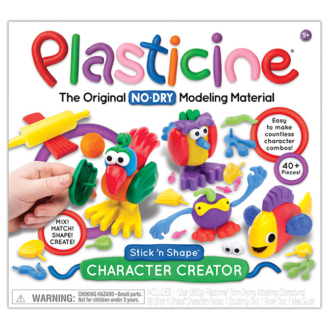 Plasticine Easy Make Character Creations Kit - - Fat Brain Toys