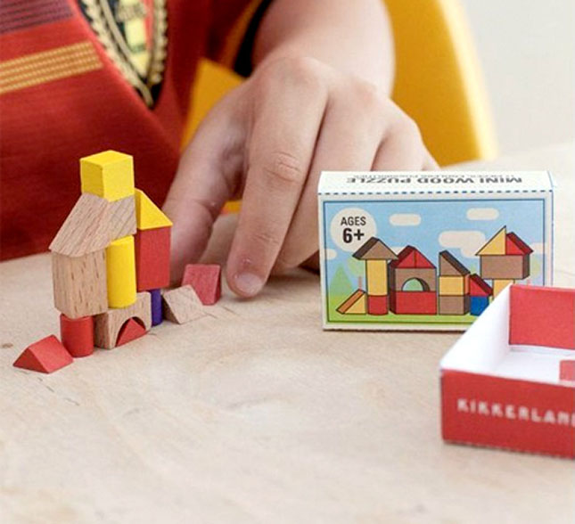 Matchbox House Puzzle - - Fat Brain Toys