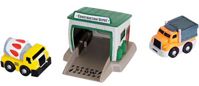 GoGo Mini Playtown - Construction - - Fat Brain Toys