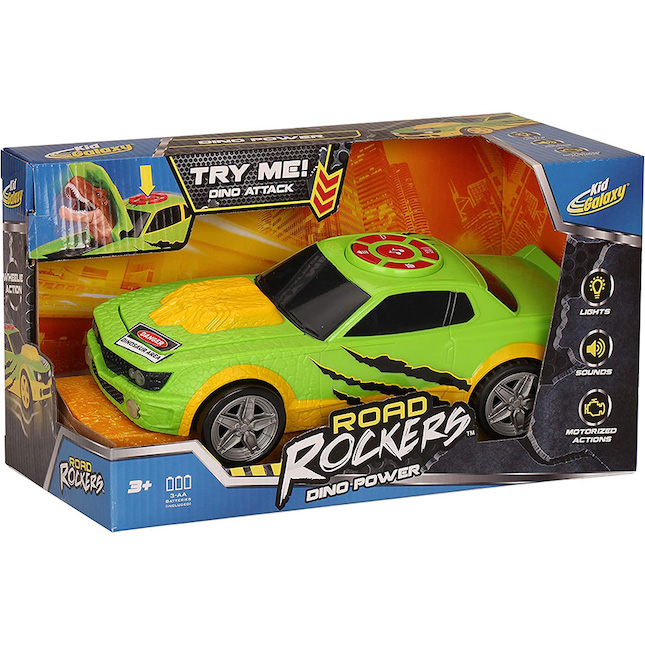 Road Rocker Light & Sound - Dinosaur - Best for Ages 3 to 8