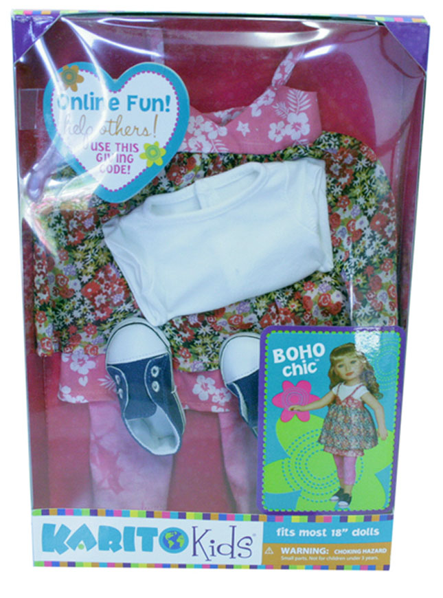 Karito Kids World Collection Doll Outfit - Boho Chic