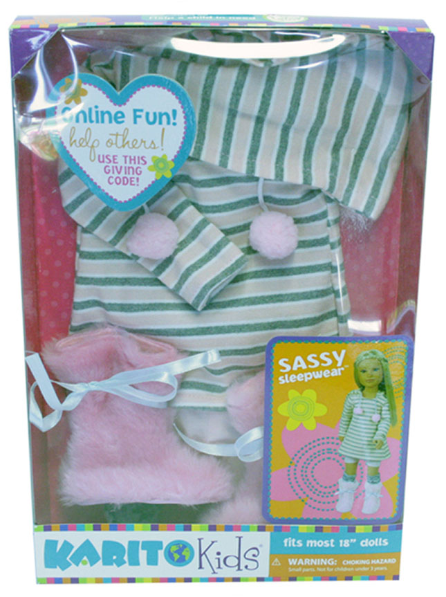 Karito Kids World Collection Doll Outfit - Sassy Sleepwear