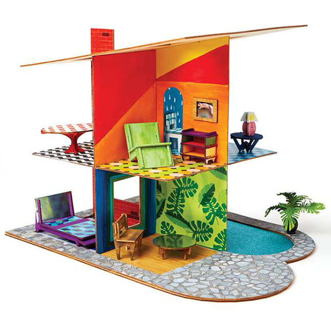 Artistic Modern House Kit - - Fat Brain Toys