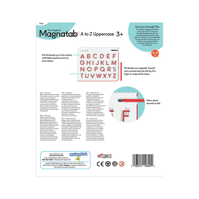 Playskool Magnatab A to Z Uppercase - Best for Ages 3 to 6