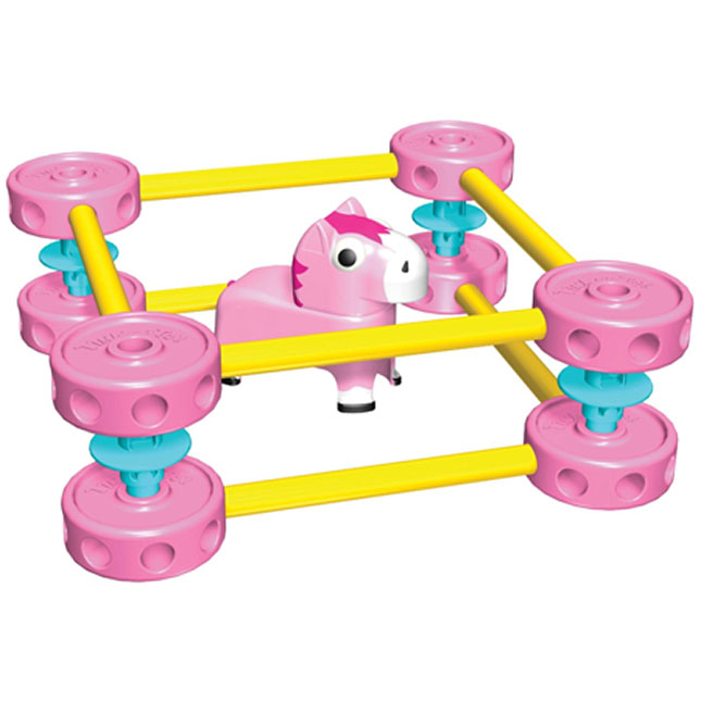 Tinkertoy Pink Building Set - - Fat Brain Toys
