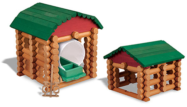 Lincoln Logs Collectors Edition Homestead Fat Brain Toys