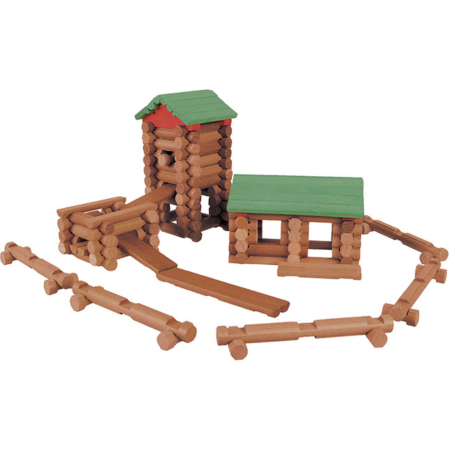 Lincoln Logs 100th Anniversary Tin - 111 pc - Best for Ages 3 to 5