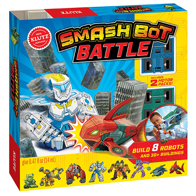 Klutz Smash Bot Battle - - Fat Brain Toys