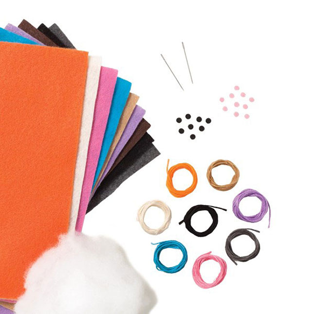 Sew Mini Animals - - Fat Brain Toys