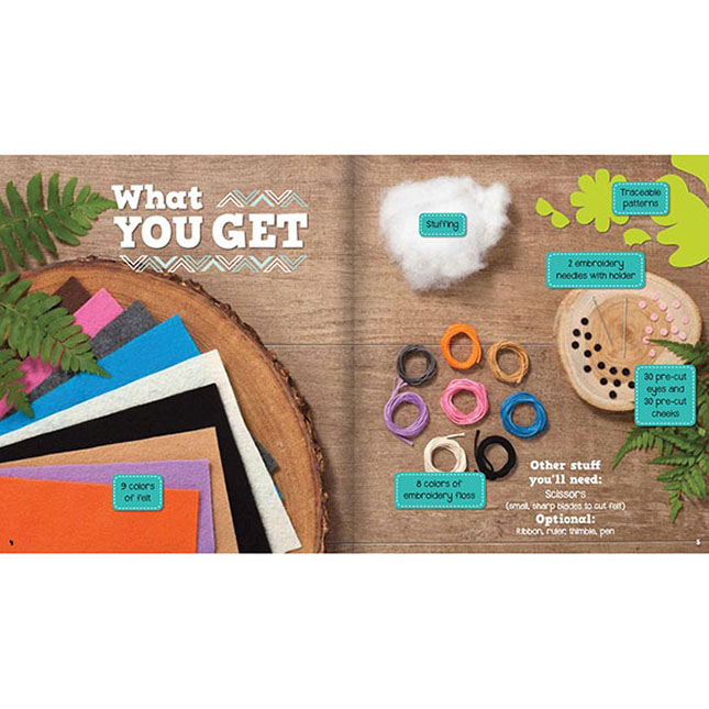 Sew Mini Animals - - Fat Brain Toys