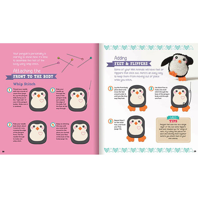 Sew Mini Animals - - Fat Brain Toys