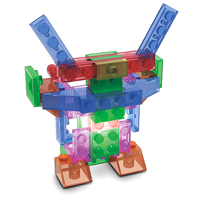 Laser Pegs 4 Models in 1 - Robot Series - - Fat Brain Toys