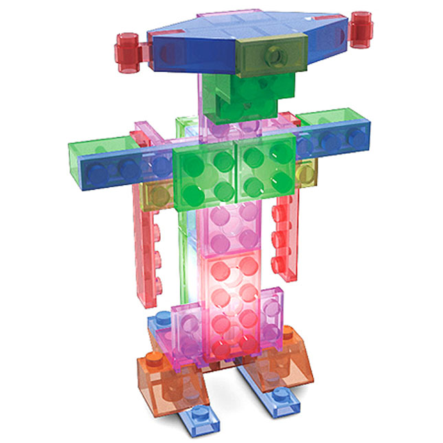 Laser Pegs 4 Models in 1 - Robot Series - - Fat Brain Toys