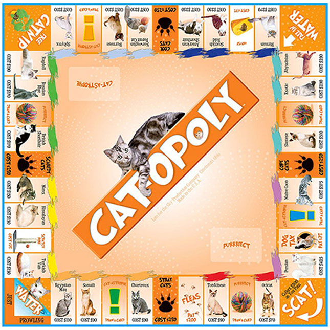 Cat-opoly - - Fat Brain Toys